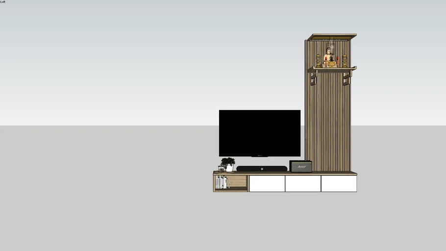 kệ tivi | 3D Warehouse