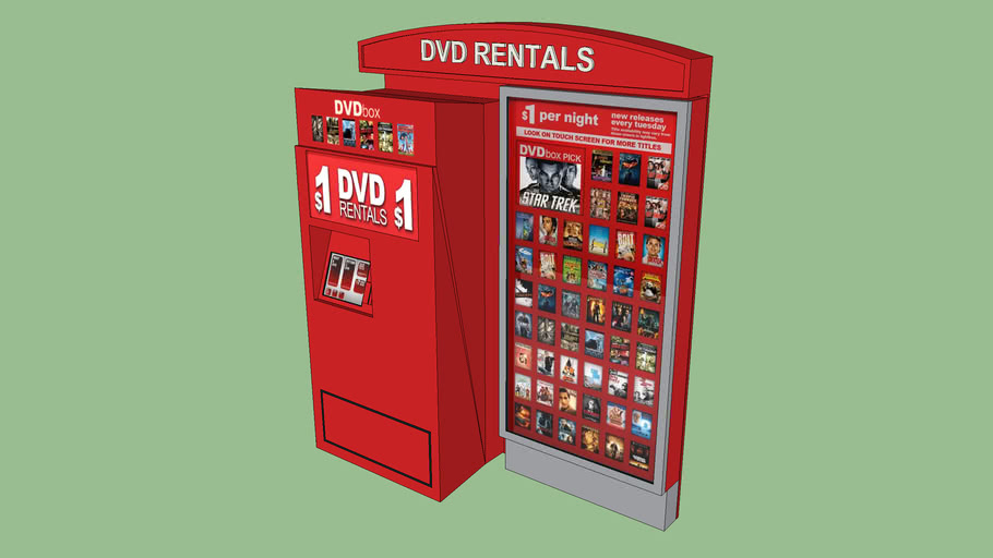 711 Redbox | 3D Warehouse