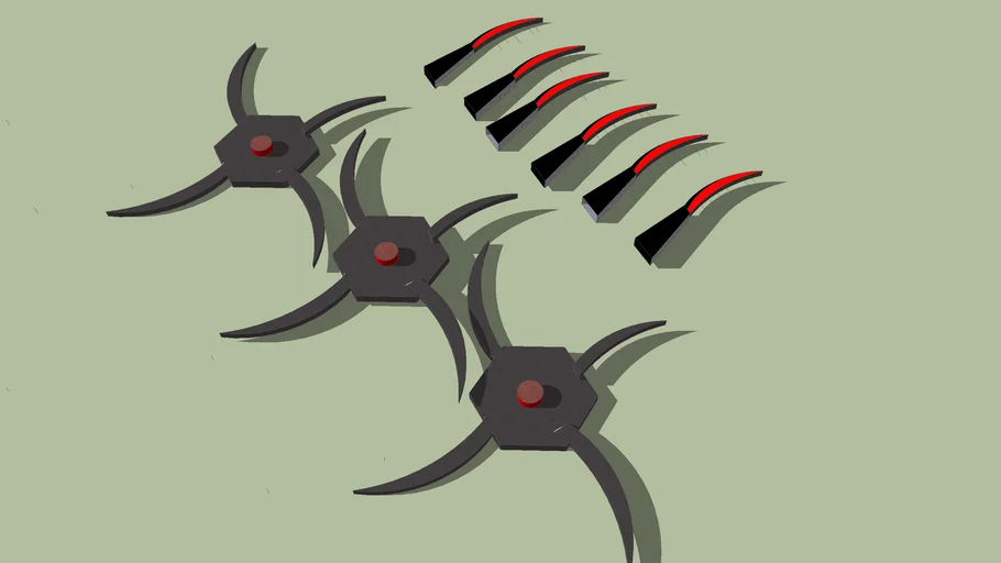 Ninja Stars | 3D Warehouse