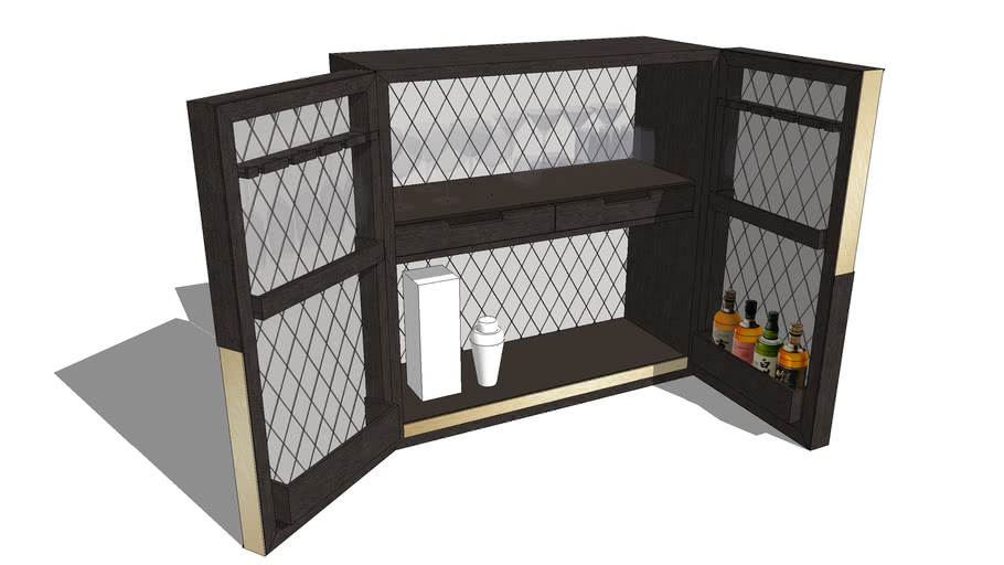 MODULO BAR DE PAREDE | 3D Warehouse