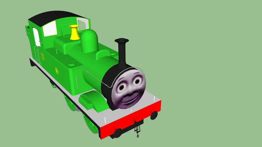 Oliver The Great Western Engine | 3D Warehouse