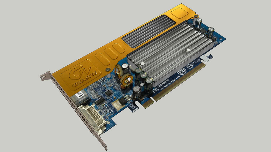 GIGABYTE GEFORCE 7300 GS | 3D Warehouse