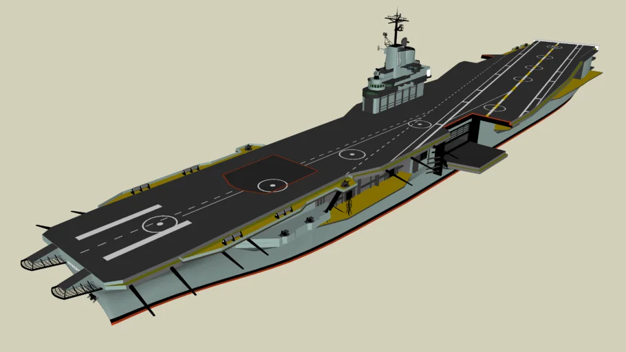 USS Intrepid (CVS 11) | 3D Warehouse