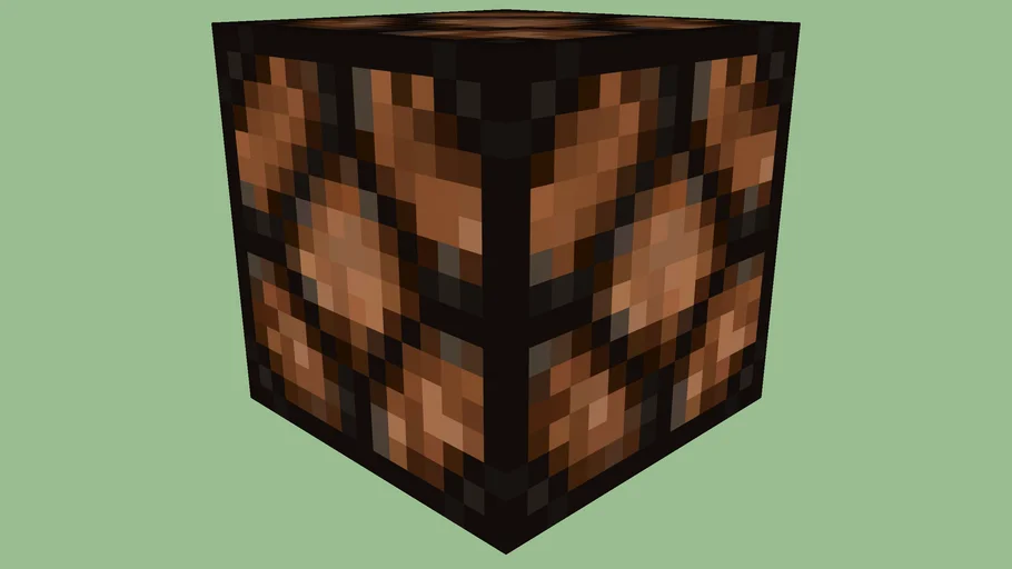 Minecraft Redstone Lamp (OFF) by Zapperier | 3D Warehouse