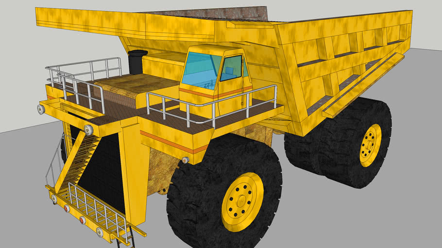Big Dump Mining Truck | 3D Warehouse