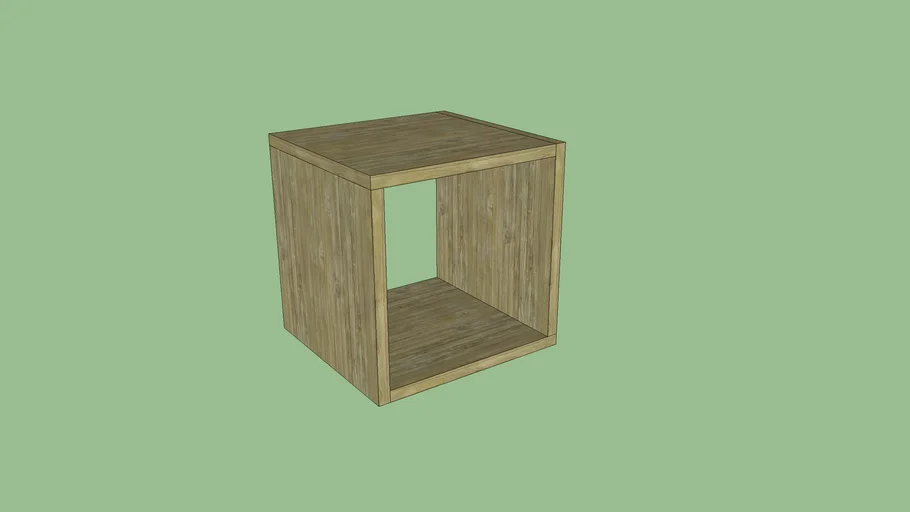 simple shelf box 3 | 3D Warehouse