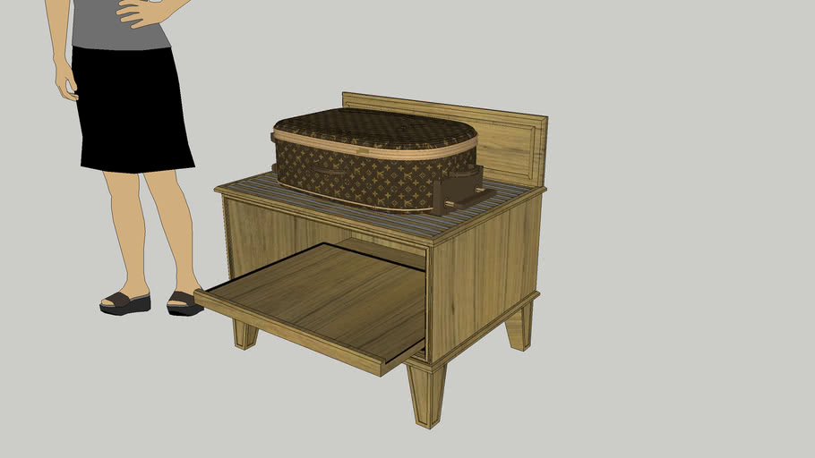 Luggage Cabinet | 3D Warehouse