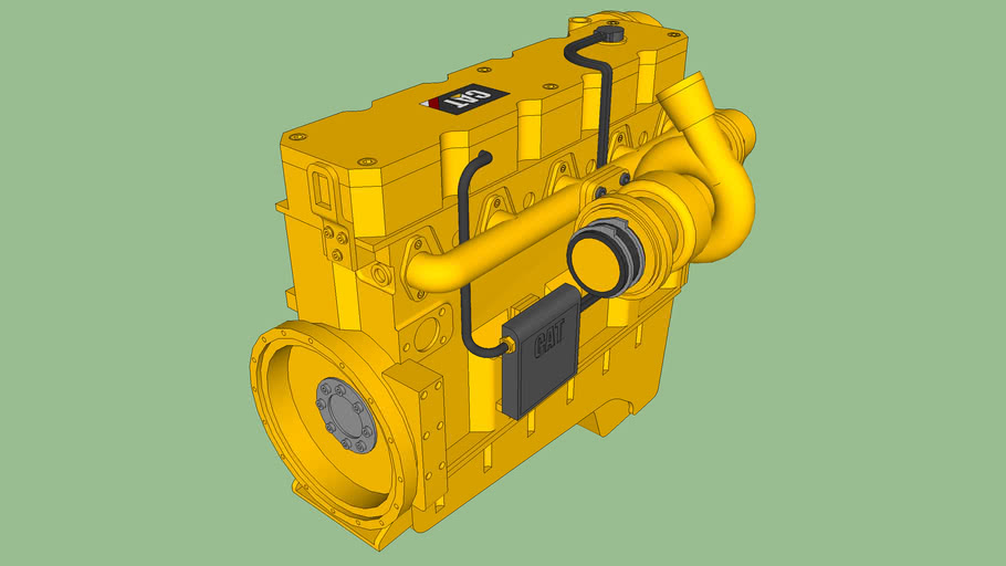 Moteur C9.3 Caterpillar | 3D Warehouse