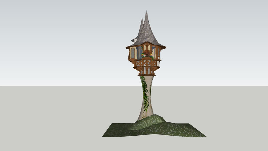 Tangled Tower (Unfinished) | 3D Warehouse