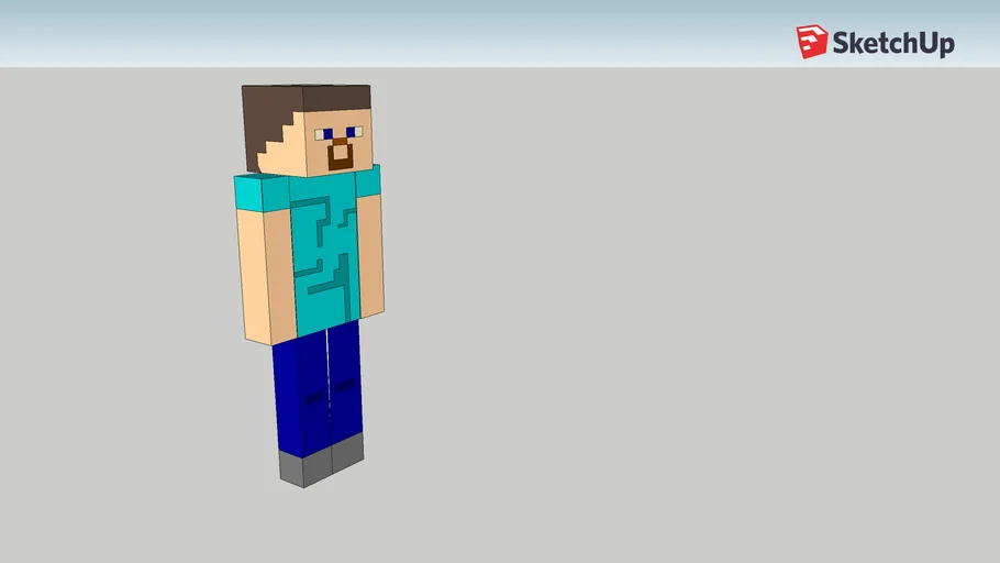 Steve minecraft | 3D Warehouse