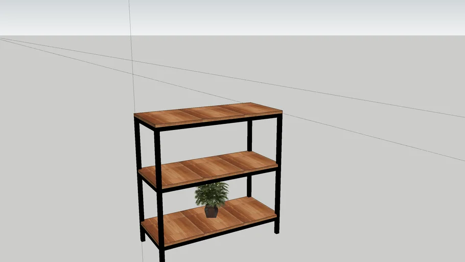 Simple Shelf | 3D Warehouse