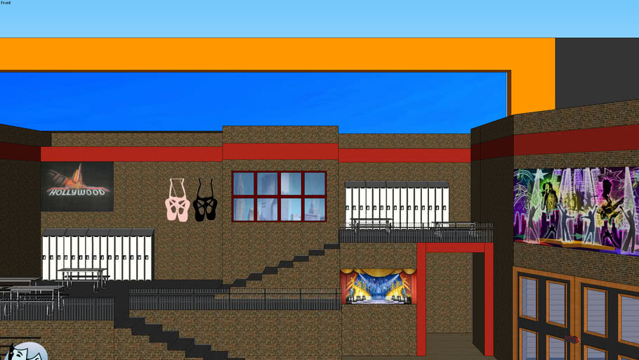 FAME: The Musical Set | 3D Warehouse