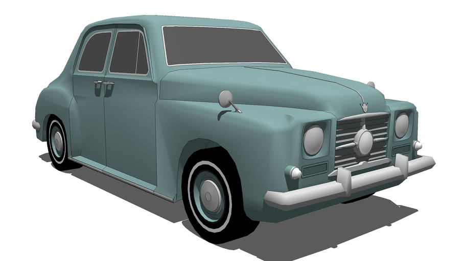 1949 Rover P4 75 Cyclops | 3D Warehouse