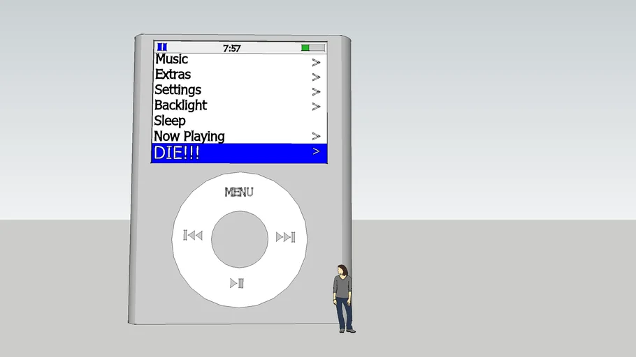 Giant Ipod | 3D Warehouse