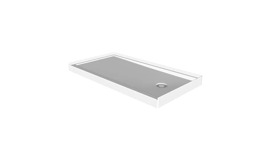 K-8458 Rely(R) 60' x 32' single-threshold shower base with right-hand ...