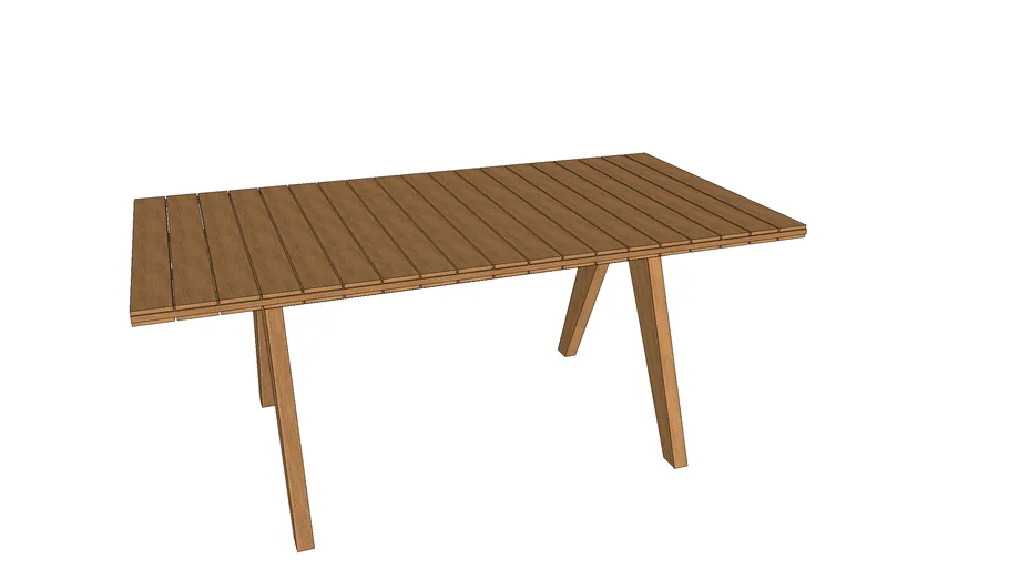 Mesa Maresias 180x95 | 3D Warehouse