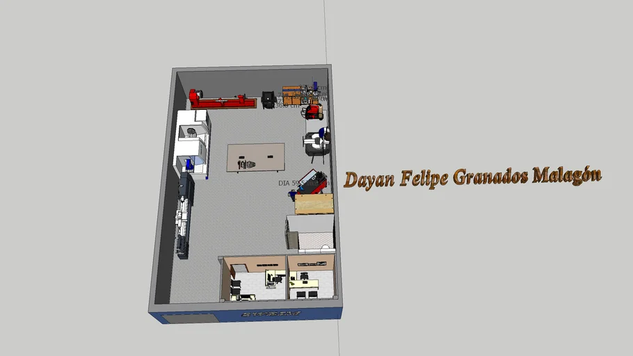 TALLER MANTENIMIENTO INDUSTRIAL | 3D Warehouse