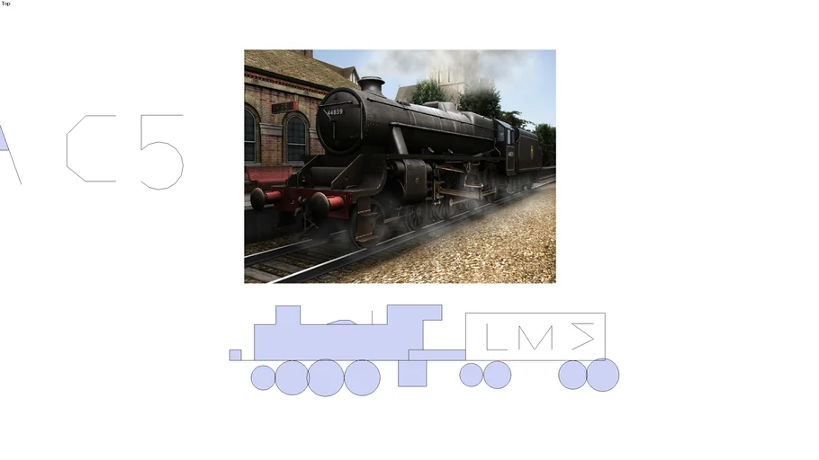 Black 5 LMS | 3D Warehouse