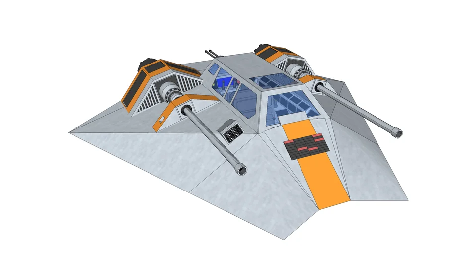 Hoth Snow Speeder | 3D Warehouse