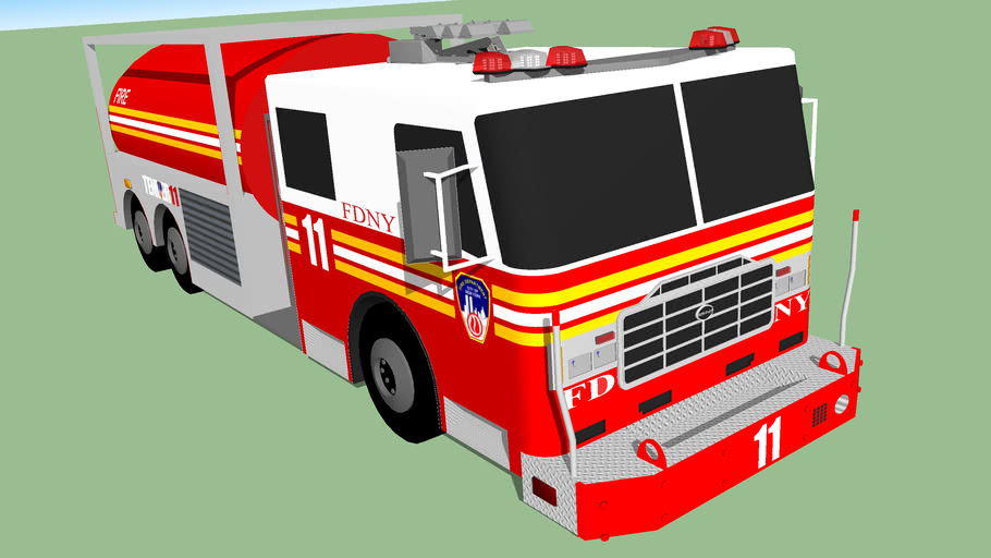 FDNY Tender 11 | 3D Warehouse