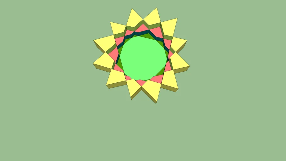 colorful sun. | 3D Warehouse