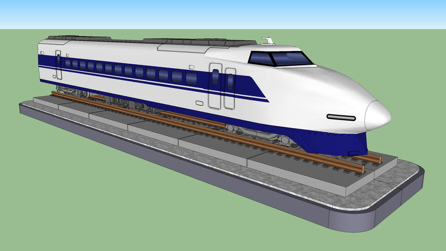 Shinkansen 100 Series | 3D Warehouse