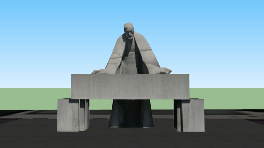 Aleksandr Tamanyan statue | 3D Warehouse