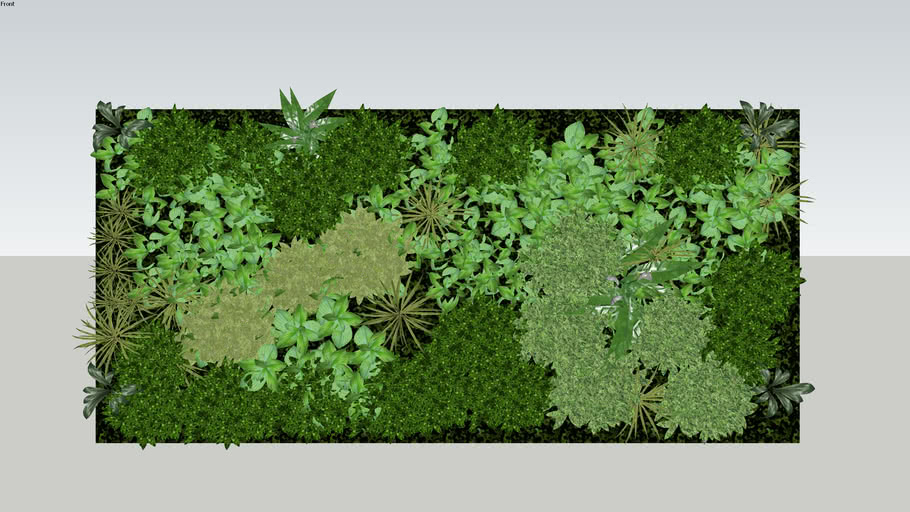 Parede+Verde.GreenWall.skp | 3D Warehouse