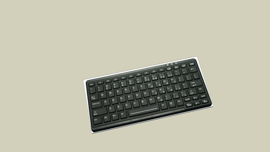 mini keyboard | 3D Warehouse