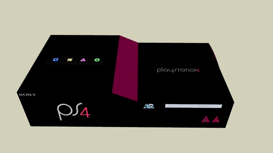 Playstation 4 | 3D Warehouse