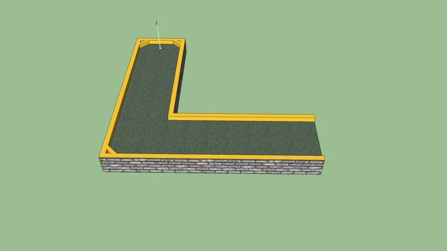 mini golf hole 7 | 3D Warehouse