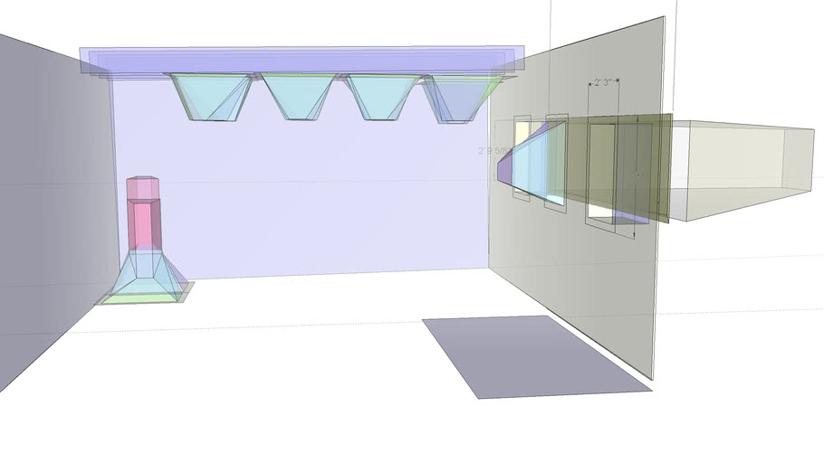 Immersive Light/Fog/Projection Installation Art Piece | 3D Warehouse