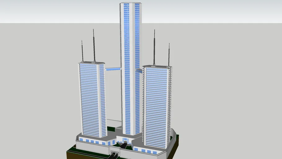 Skyscraper Complex | 3D Warehouse