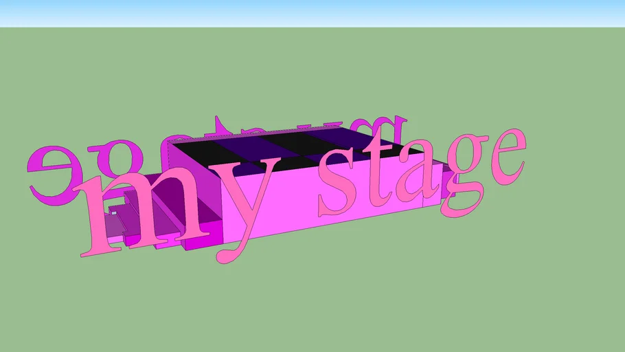 my stage | 3D Warehouse