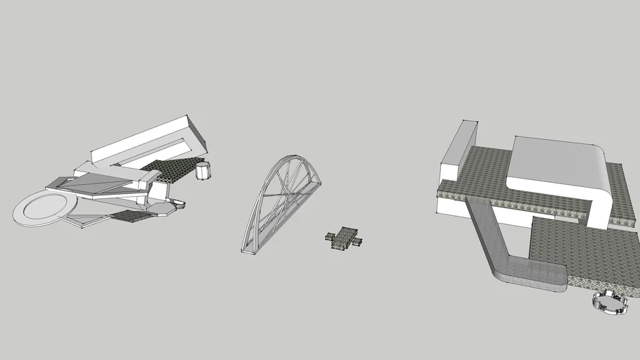 Experiment 3 models(Arch1101-2011, Exp 3, Charissa Nora Tandean) | 3D Warehouse