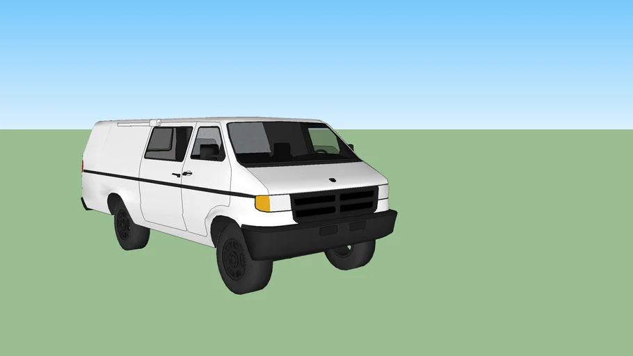 2002 Dodge RAM Van 3500 | 3D Warehouse