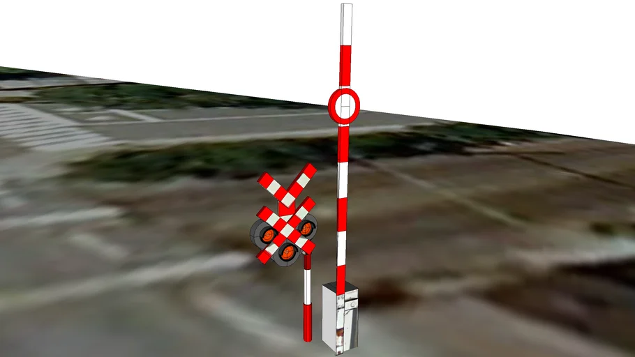 Feux de signalisation ferroviaire - Belgique | 3D Warehouse