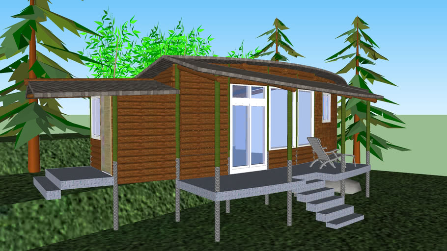 Log cabin | 3D Warehouse