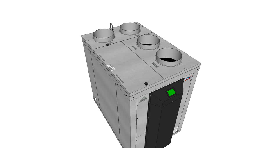 CERV2 (Conditioning Energy Recovery Ventilator) | 3D Warehouse