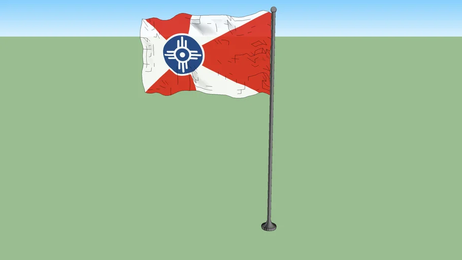 Flag of Wichita | 3D Warehouse