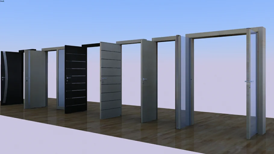 Barausse Italian doors | 3D Warehouse