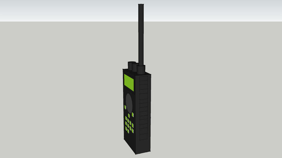 Handheld Ham Radio (HT) | 3D Warehouse