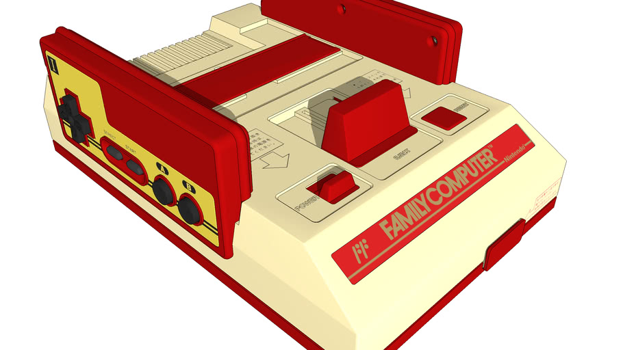 Nintendo Famicom | 3D Warehouse