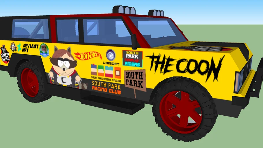 South Park Cosplay Riders The Coon Car | 3D Warehouse