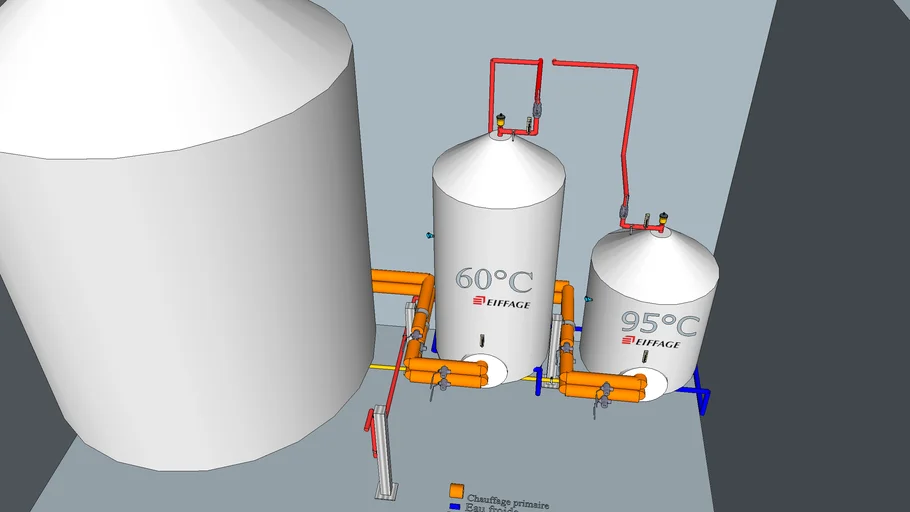 Réfection production ECS 3D ind.B | 3D Warehouse