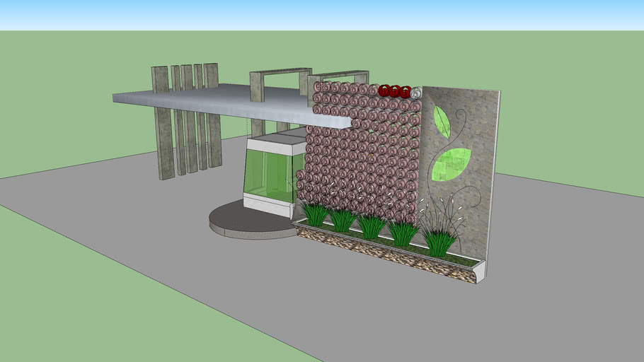 pos perumahan | 3D Warehouse