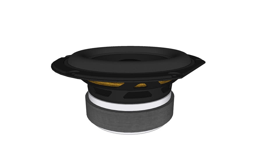 Peerless SLS 6.5' Subwoofer - Peerless by Tymphany 830946 6-1/2' Paper ...