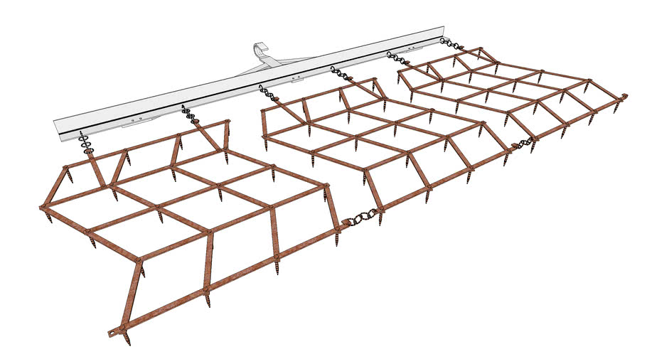 Vintage harrow | 3D Warehouse