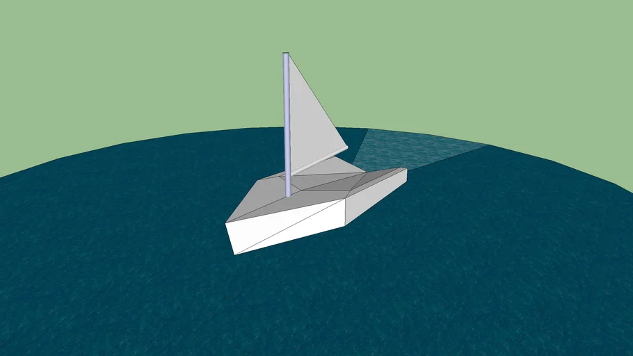simple sailing boat | 3D Warehouse