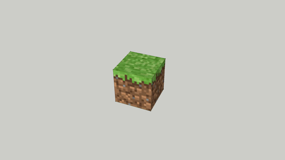 Minecraft grass | 3D Warehouse